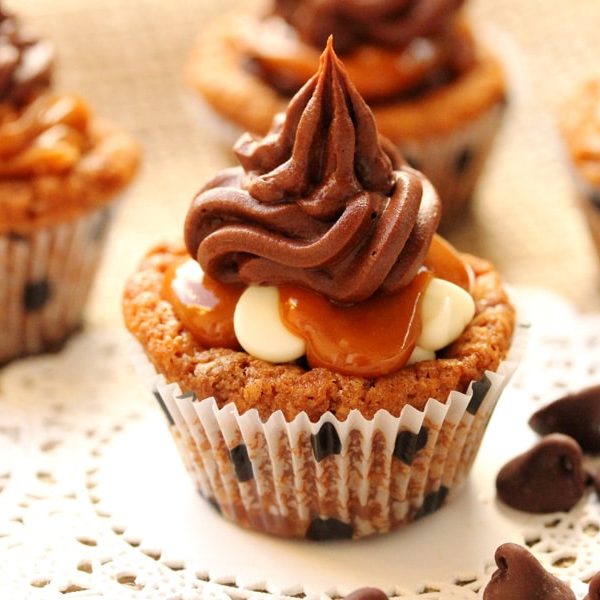 Chocolate, Toffee and Caramel Cupcookies | Coupon Clipping Cook®