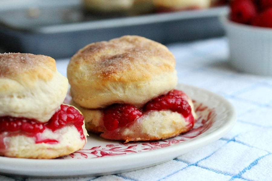 Cinnamon Sugar Biscuits with Raspberry | Coupon Clipping Cook®