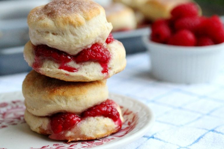 Cinnamon Sugar Biscuits with Raspberry | Coupon Clipping Cook®