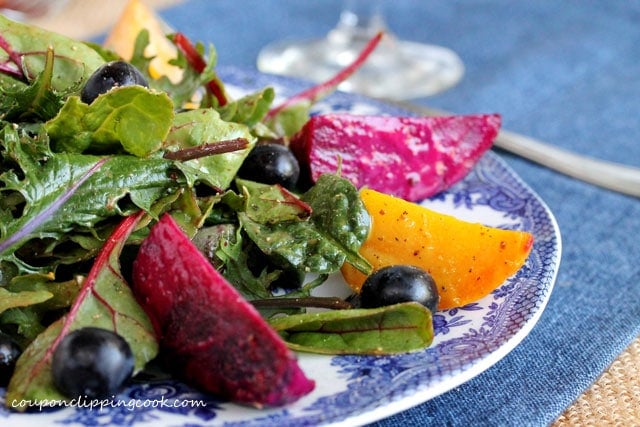 Roasted Beet and Blueberry Salad | Coupon Clipping Cook®