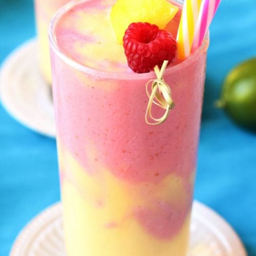 Raspberry Mango Swirl Smoothie | Coupon Clipping Cook®